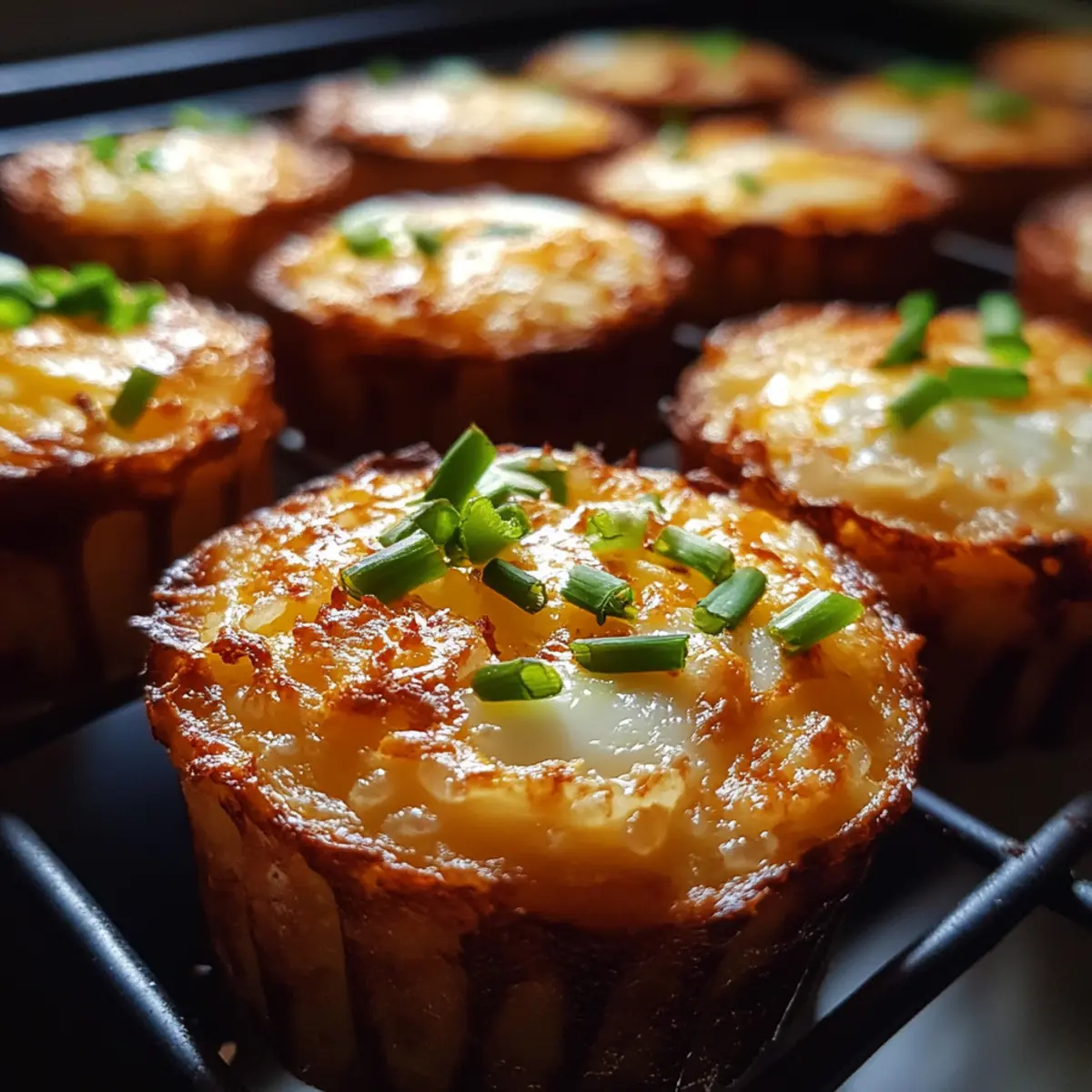 Easy Mini Rice Egg Muffins: Delicious Crispy Breakfast Bites